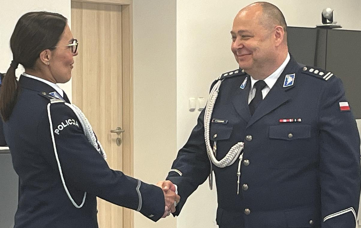 Zmiany kadrowe w Komendzie Miejskiej Policji w Toruniu - Wiadomości - KMP w Toruniu