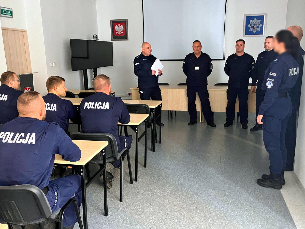 Szkolenie zawodowe aspiranckie dobiegło końca - Wiadomości - KMP w Toruniu