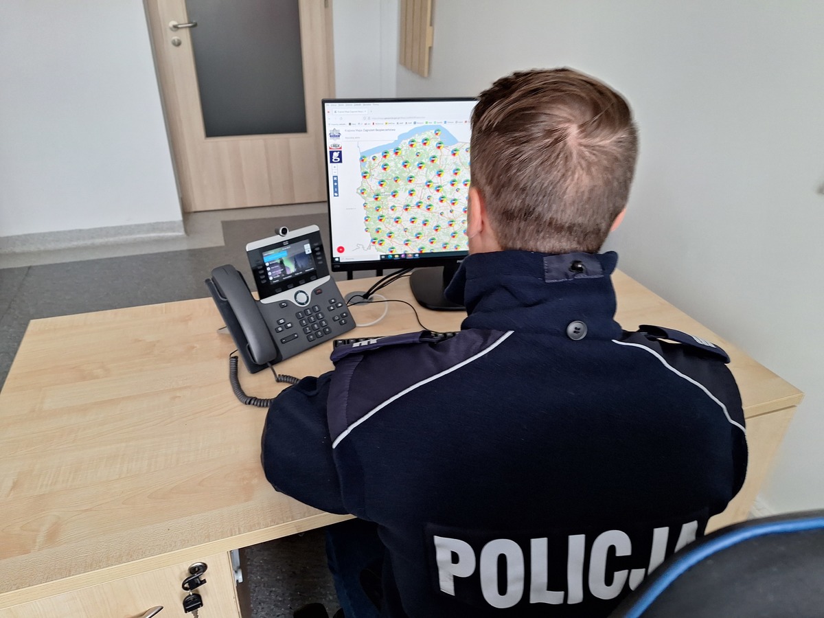 Krajowa Mapa Zagrożeń Bezpieczeństwa w powiecie toruńskim - Wiadomości - KMP w Toruniu